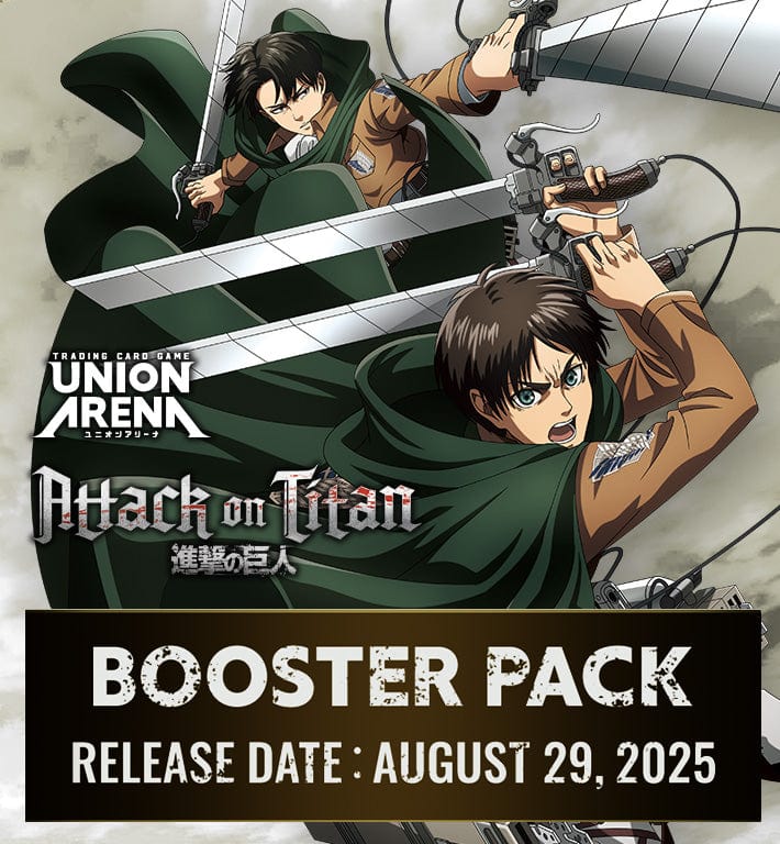 Union Arena: Attack on Titan [x16] Booster Sealed Case – Flipside Gaming