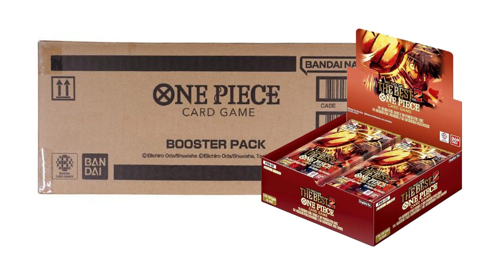 One Piece: The Best Vol.2 (PRB-02) [x10] Premium Booster Case ...