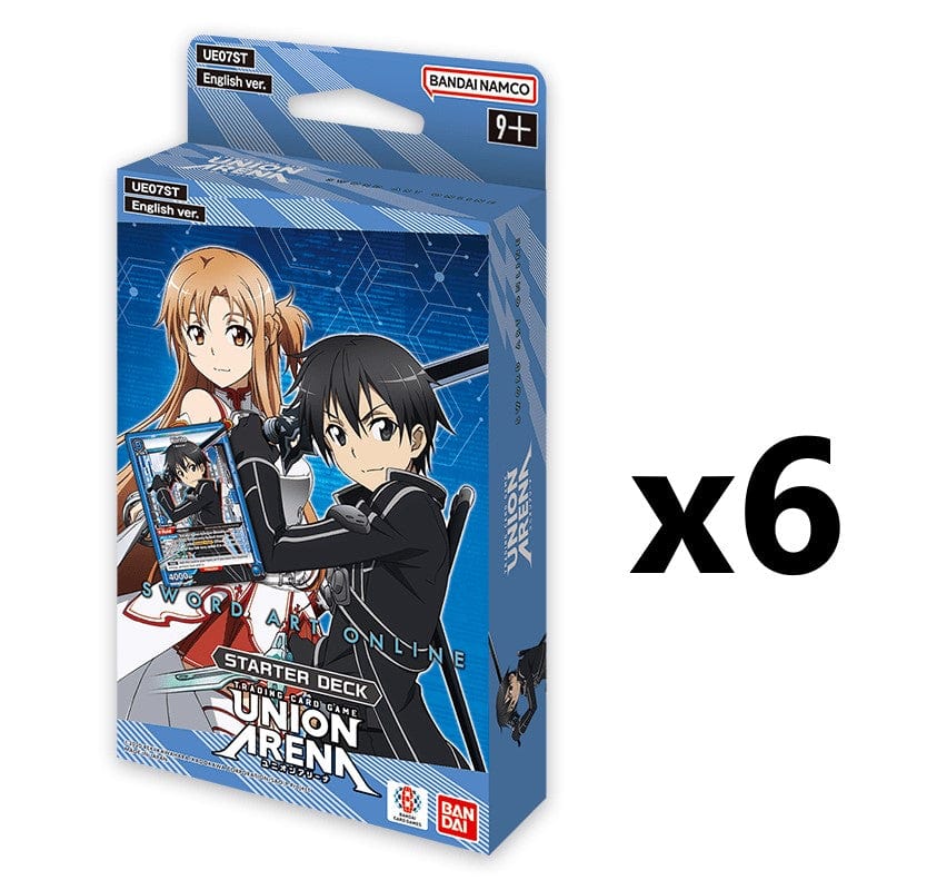 Union Arena: Sword Art Online [x6] Starter Deck Display – Flipside Gaming