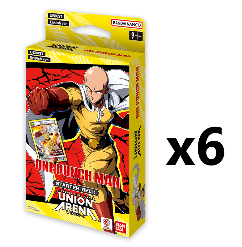 Union Arena: One Punch Man [x6] Starter Deck Display – Flipside Gaming