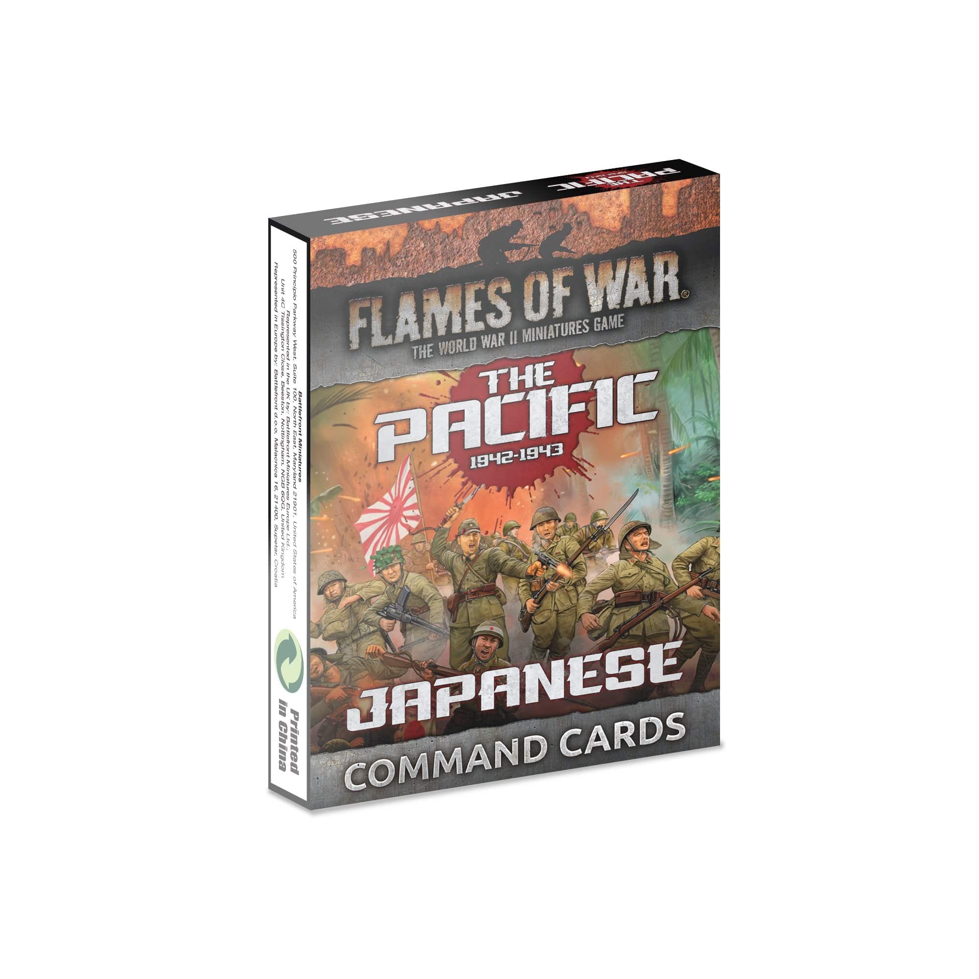 The Pacific: Japanese Command Cards (x30 Cards) - Limited Edition ...