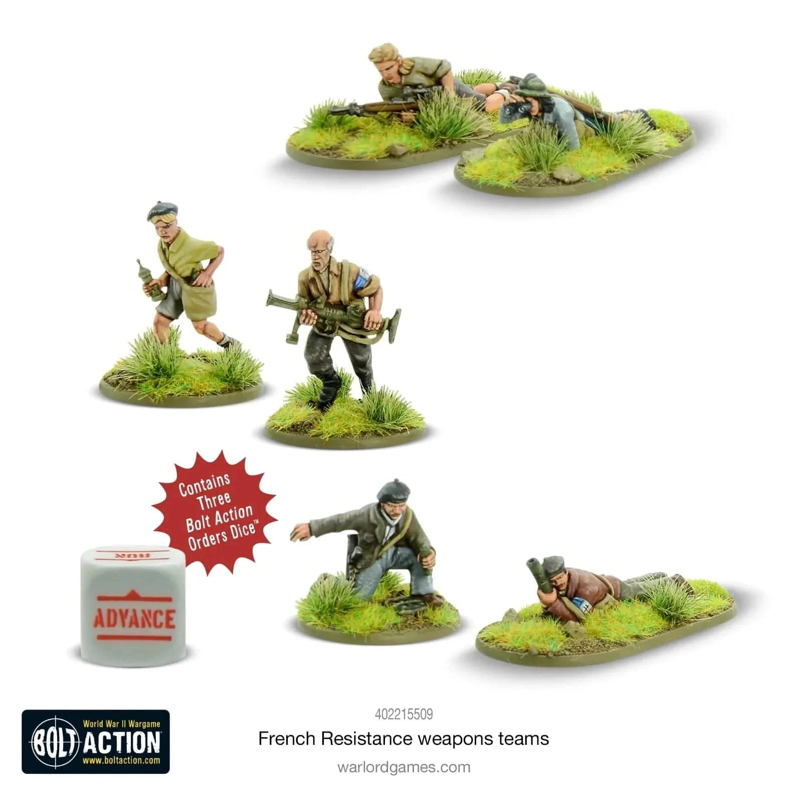 French Resistance weapons teams – Flipside Gaming