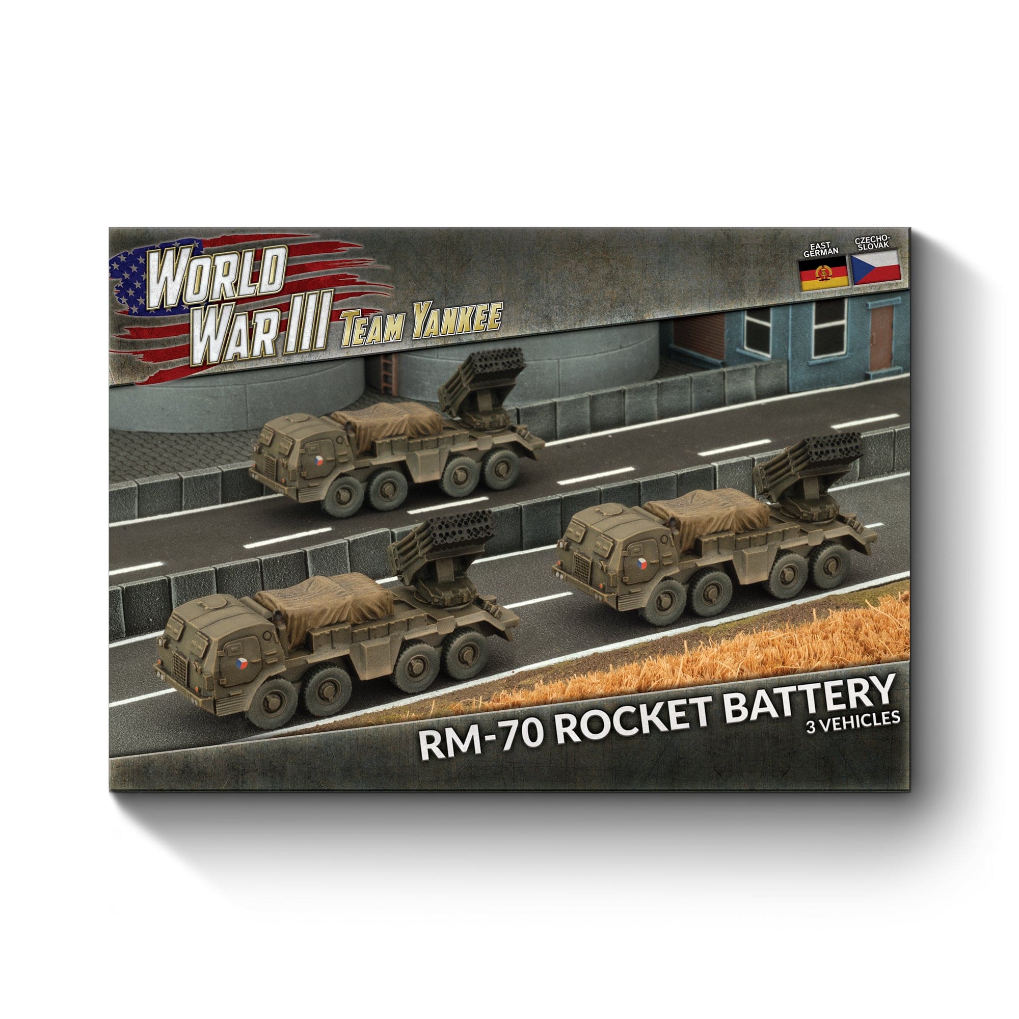 Warsaw RM70 Rocket Launcher Battery (WWIII x3 Tanks) – Flipside Gaming