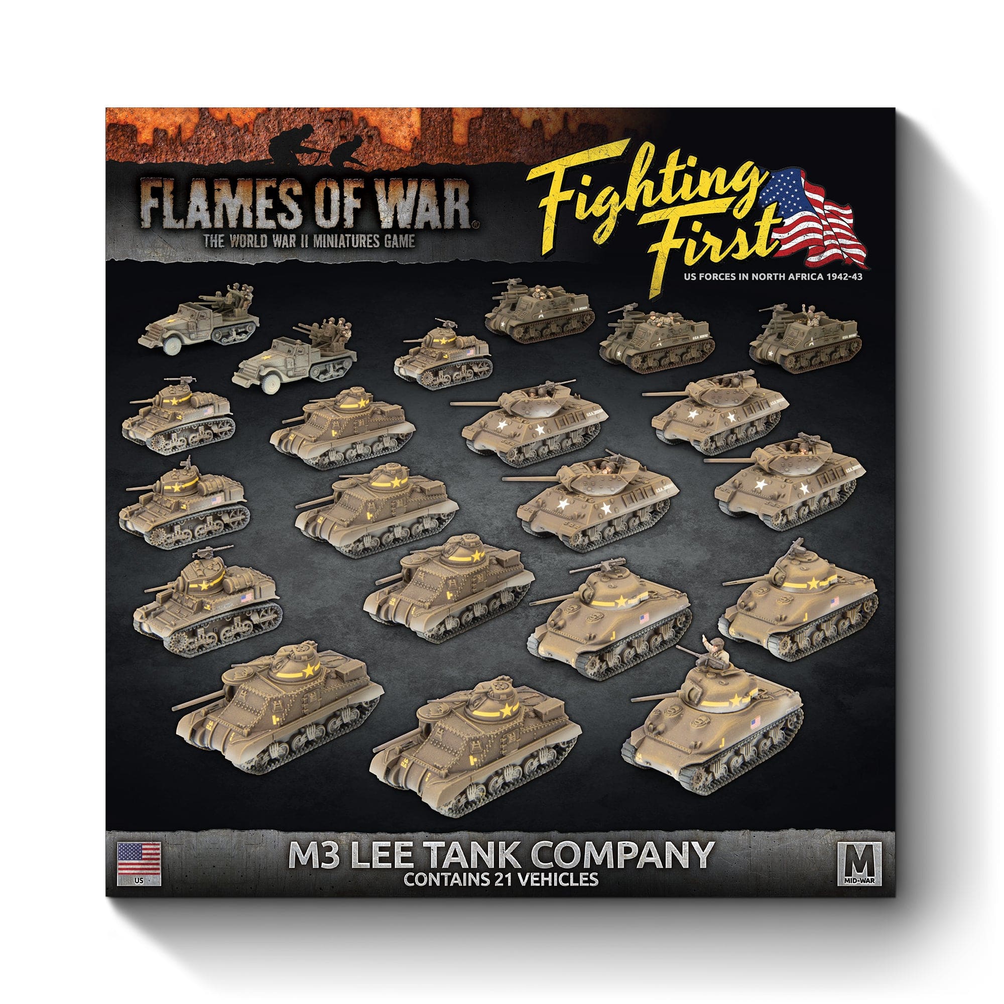 American Fighting First: M3 Lee Tank Company – Flipside Gaming