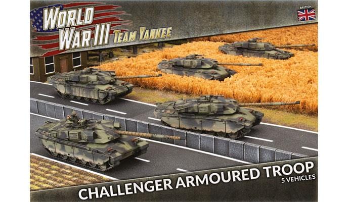 (Team Yankee) British Challenger Armoured Troop – Flipside Gaming