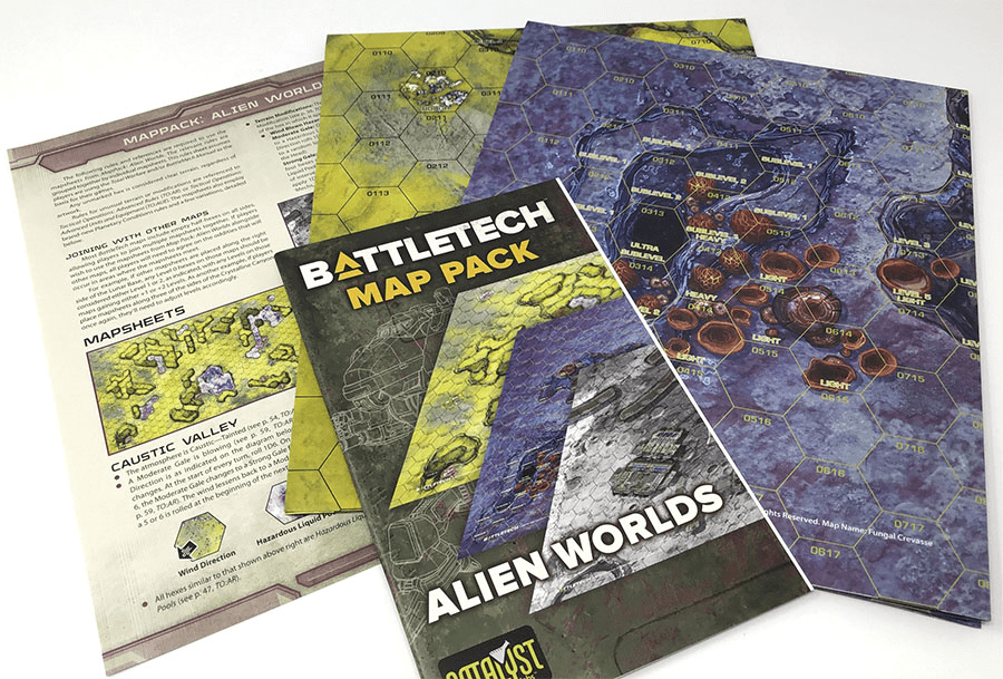 BattleTech: Map Pack - Alien Worlds – Flipside Gaming