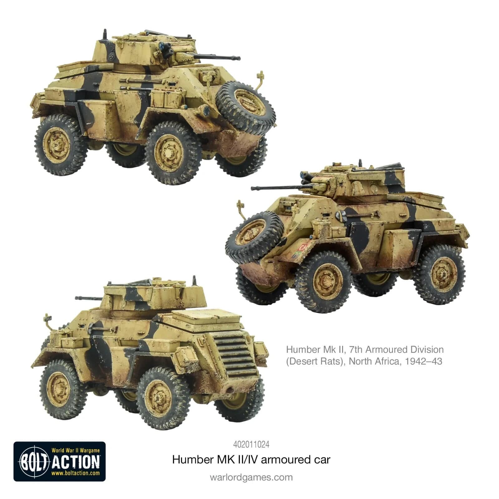 British Humber MK II/IV Armoured Car Bolt Action – Flipside Gaming